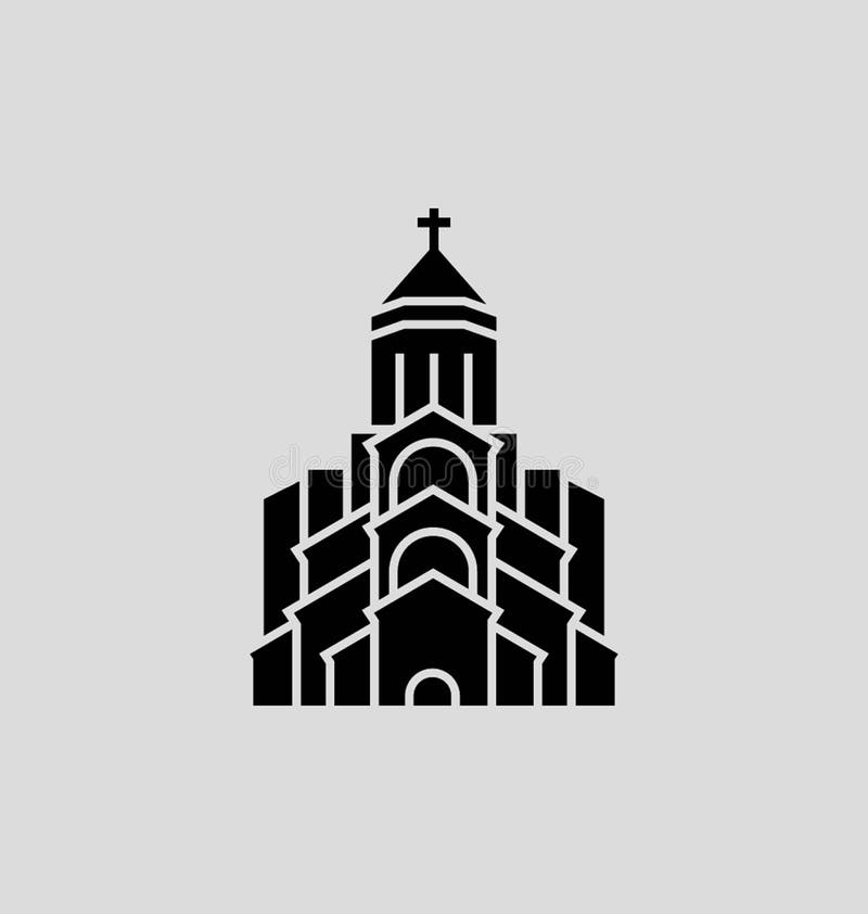 Tbilisi Vector Illustration Editorial Image - Illustration of landmark ...