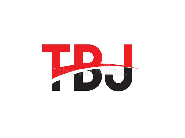TBJ Letter Initial Logo Design Vector Illustration Stock Vector ...