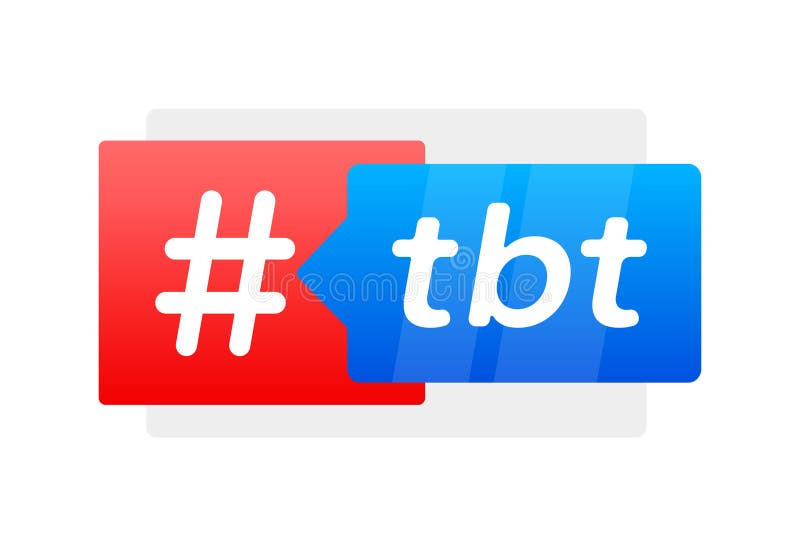 Tbt Hashtag Speech Bubble Stock Illustrations – 3 Tbt Hashtag Speech ...
