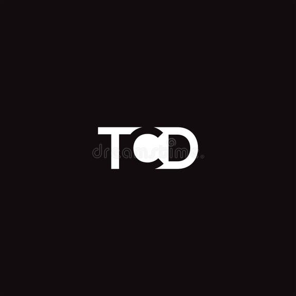 TCD Letter Monogram Initial Flat Unique Modern Flat Abstract Logo Design. TCD Elegant and ...