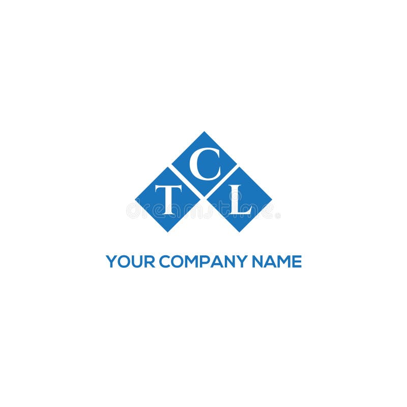 TCL Letter Logo Design on BLACK Background. TCL Creative Initials ...