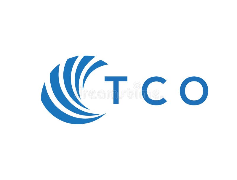 TCO Letter Logo Design on White Background. TCO Creative Circle Letter ...