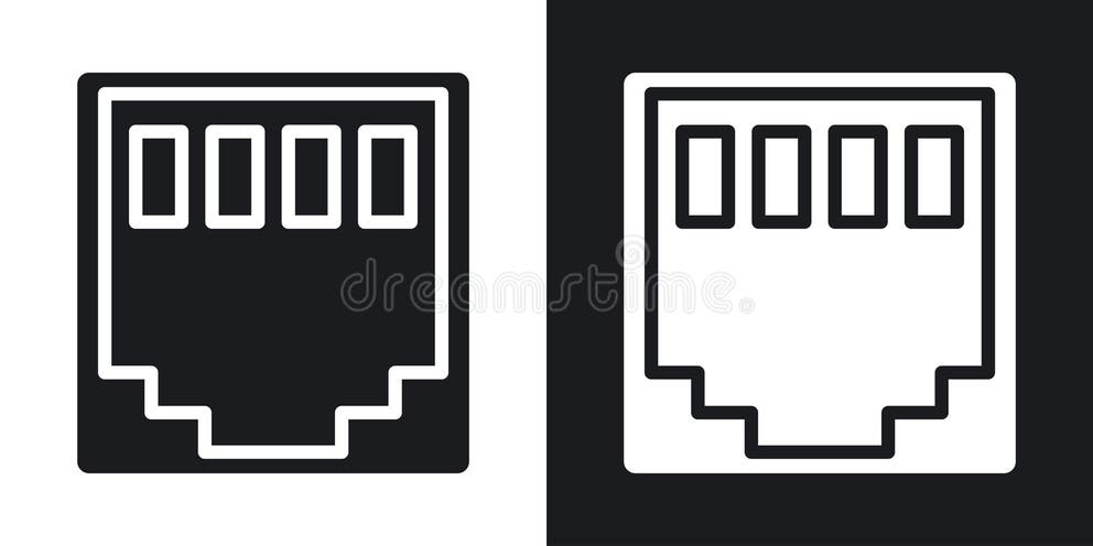 TCP icon vector stock vector. Illustration of socket - 348264895