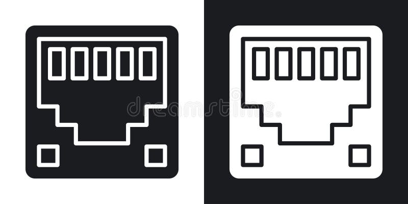 TCP Thin Line Vector Icon Set Stock Vector - Illustration of symbol ...