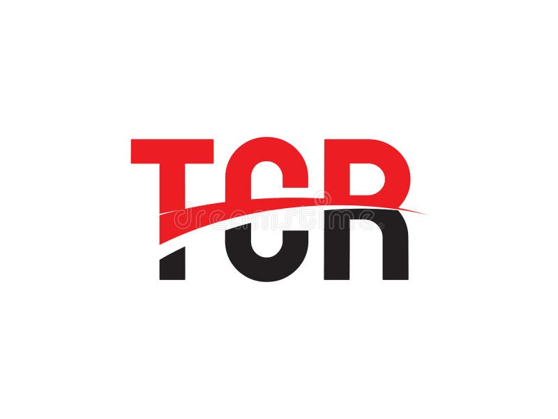 TCR Letter Initial Logo Design Vector Illustration Stock Vector ...