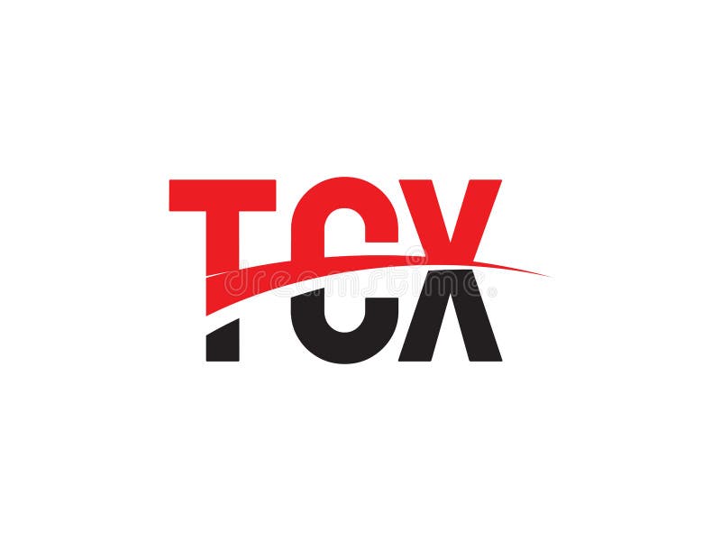 TCX Letter Initial Logo Design Vector Illustration Stock Vector ...