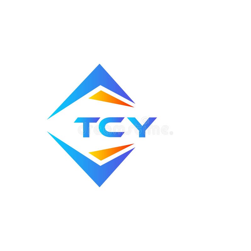 TCY Abstract Technology Logo Design on White Background. TCY Creative ...