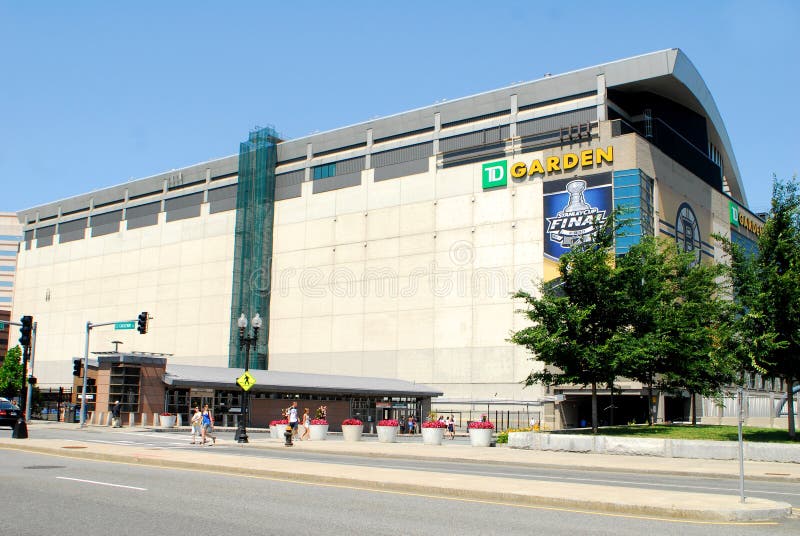 TD Garden, Boston Massachusetts Editorial Stock Image - Image of arena ...