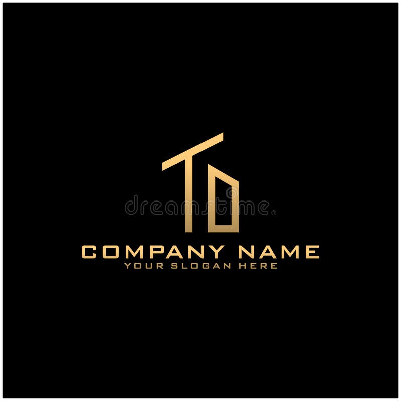 TD Letter Logo Icon Design Template Elements Stock Vector ...