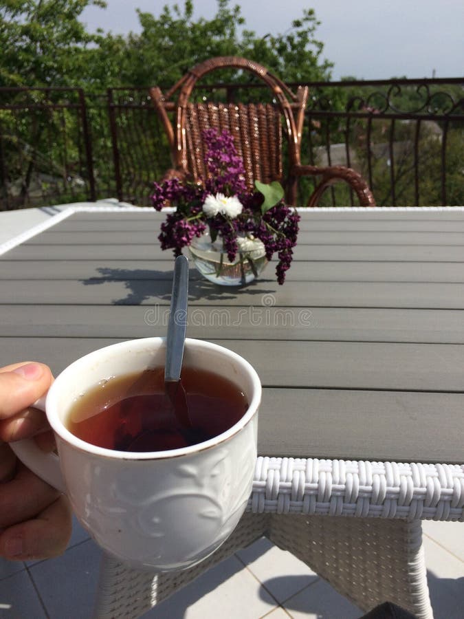 Tea stock photo. Image of alot, relax, holiday, tomorrow - 144780396