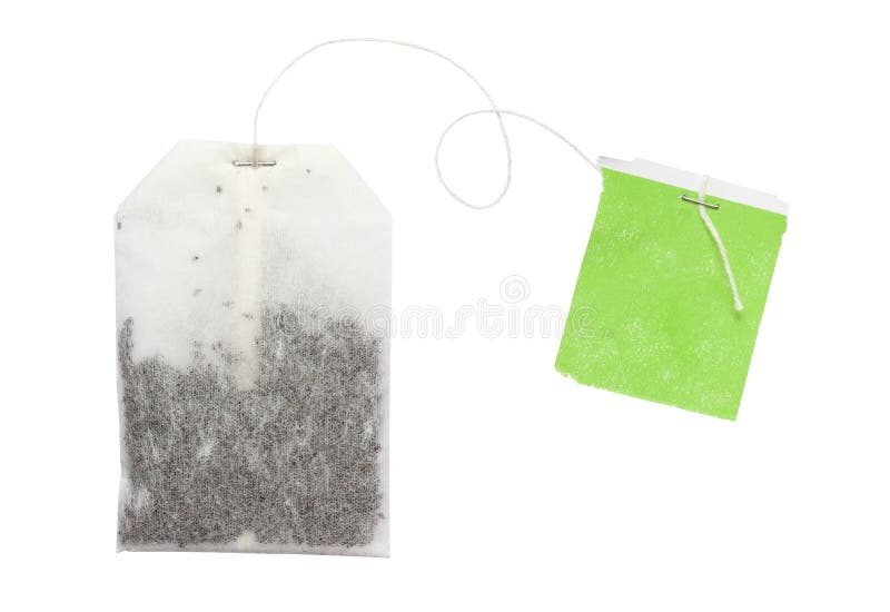 Two Tea Bags stock image. Image of aroma, calming, drink - 20360695