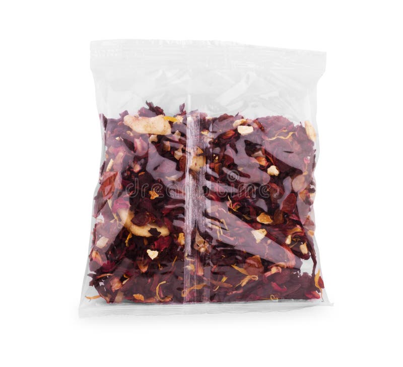 Tea Bags in the Form of a Pyramid Stock Photo - Image of plant, green ...