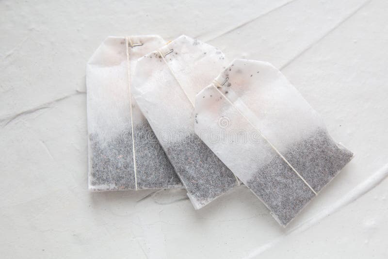 Tea Bags on Light Background Stock Image - Image of healthy, breakfast ...