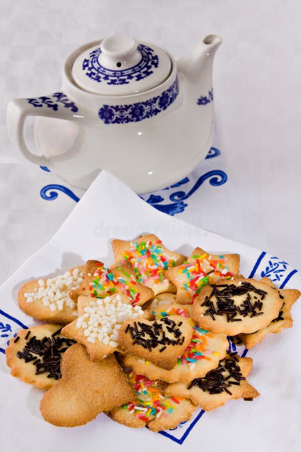 Tea Biscuits - Biscotti Da Te Stock Photo - Image of junk, fresh: 22766768
