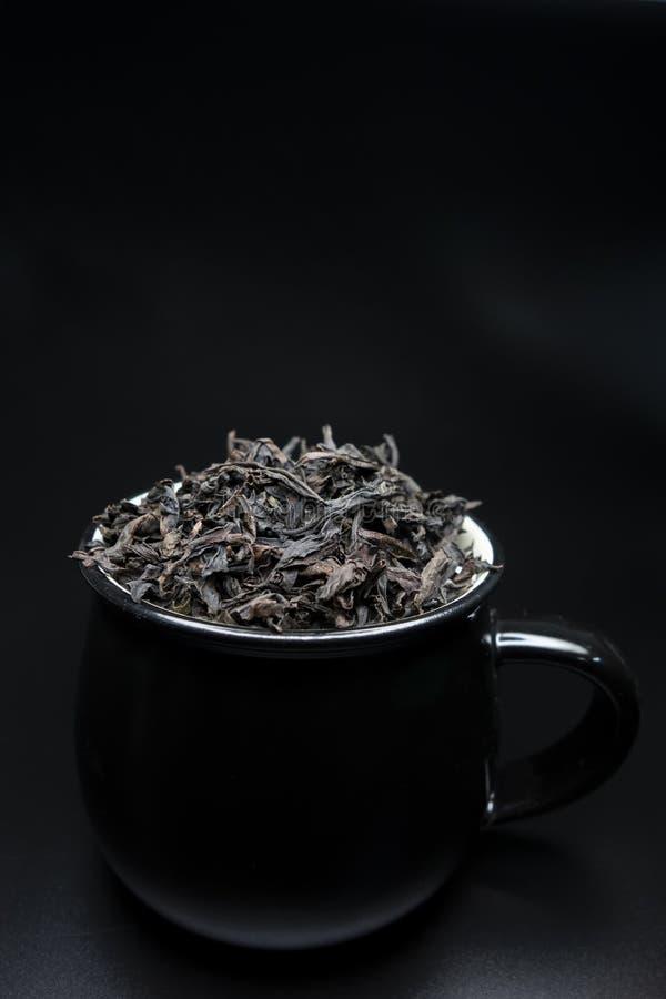 Tea in Black Background stock image. Image of china - 141279667