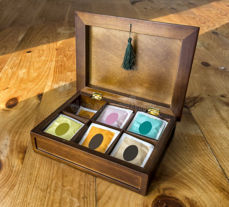 Tea box stock photo. Image of drink, closed, background - 28719900