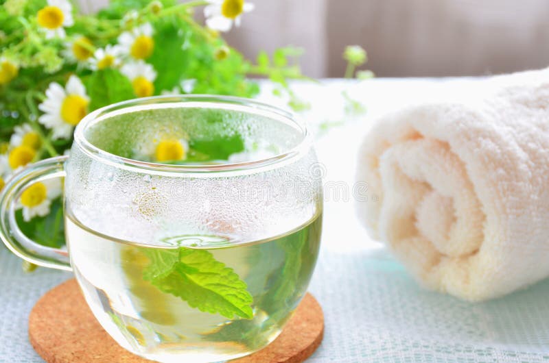 Tea break stock photo. Image of herb, salon, leaf, relax - 39555898