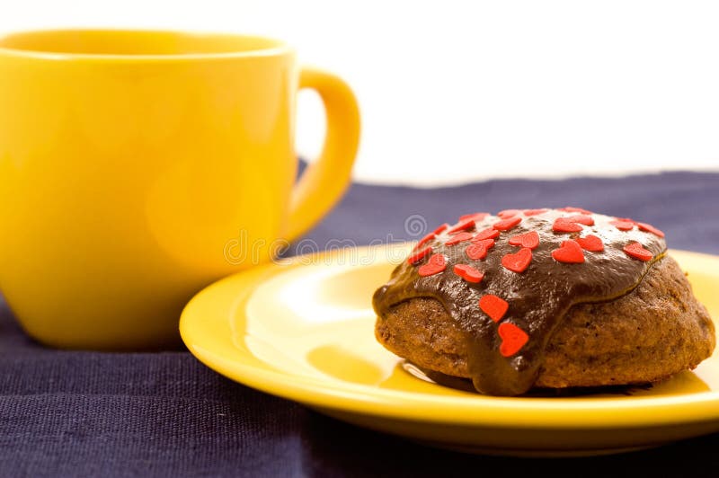 Tea and cake stock photo. Image of sweet, cake, isolated - 9113790