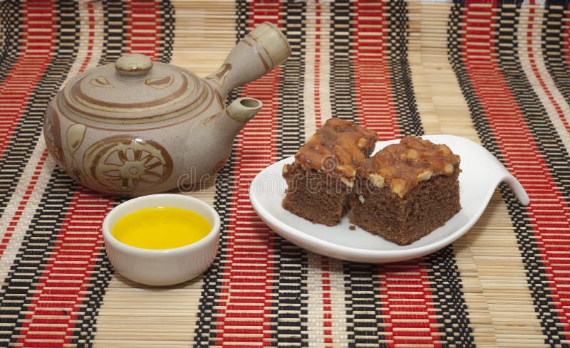 Tea and cake stock photo. Image of tasty, decorate, coffee - 40181532