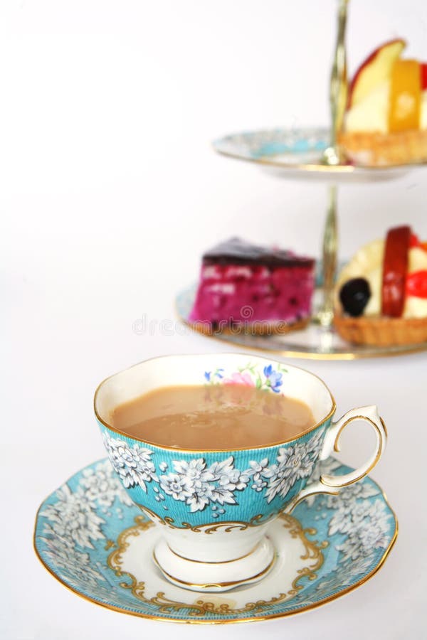 Tea and cakes stock image. Image of china, pastries, delicious - 2065313