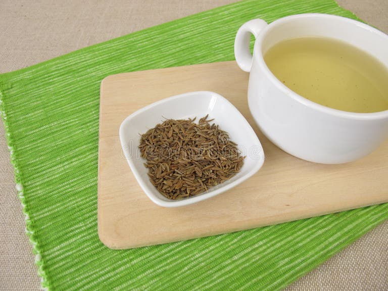 Tea with caraway seeds stock image. Image of persian - 160809573