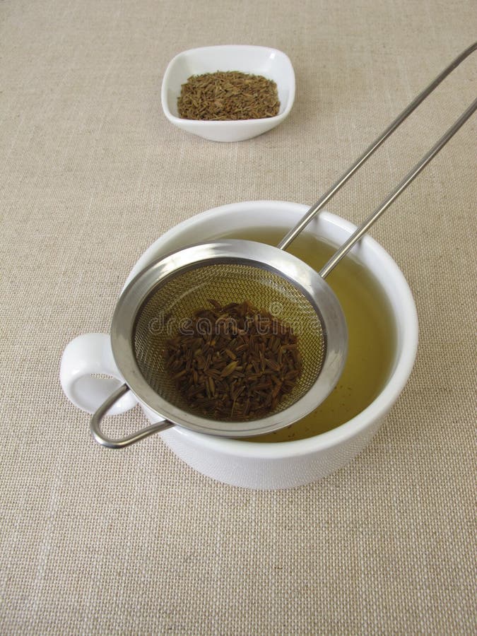 Tea from caraway seeds stock photo. Image of herbs, traditional - 161655640