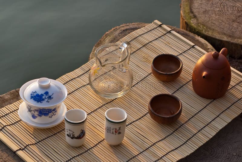 Tea ceremony set stock photo. Image of ceremony, china - 13046278