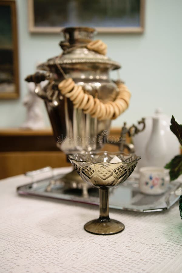Tea Ceremony Table in Russia Stock Photo - Image of sugar, life: 89521504