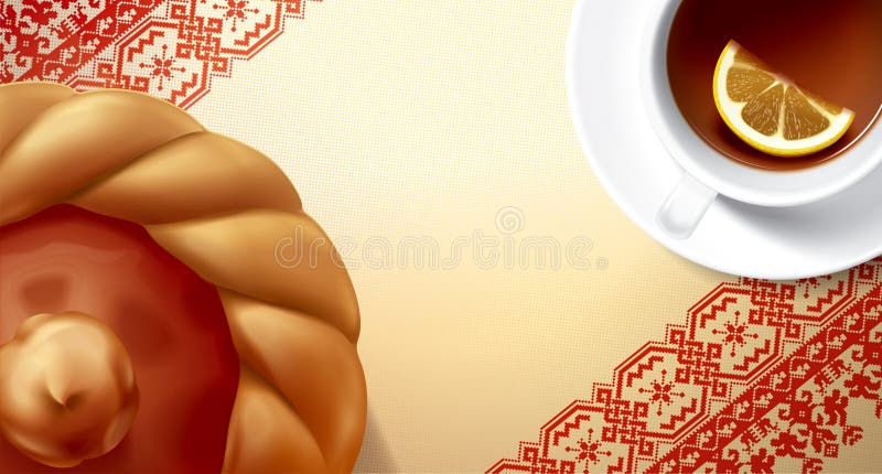 Russia. Menu Background. Russian Cuisine. Menu Background Stock Vector ...