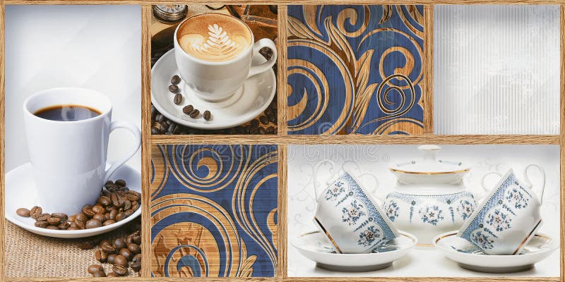Coffee Tiles Stock Illustrations – 780 Coffee Tiles Stock Illustrations ...