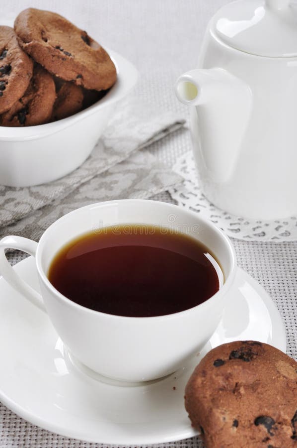 Tea and cookies stock photo. Image of english, beverage - 29168740