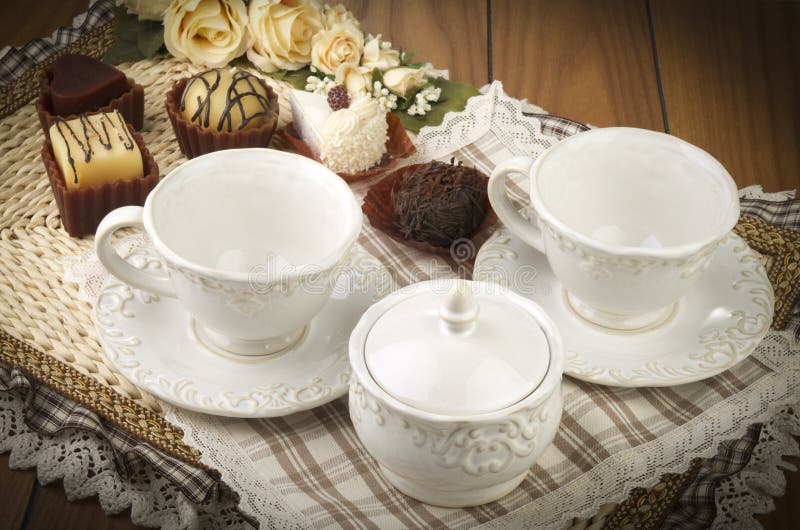 Tea Time II stock photo. Image of lace, afternoon, lemon - 10015782