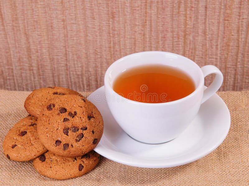 Tea and cookies stock photo. Image of break, coffee, calories - 31025938
