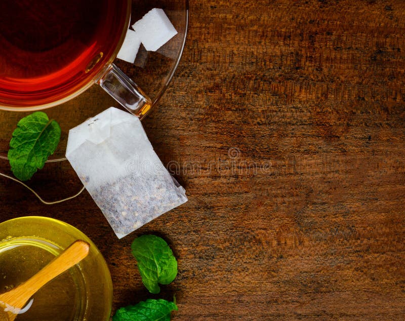 Tea and Copy-Space stock image. Image of view, green - 65159131