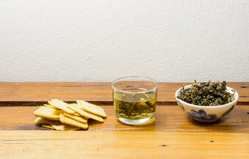 Tea and cracker stock image. Image of teapot, oriental - 77590493