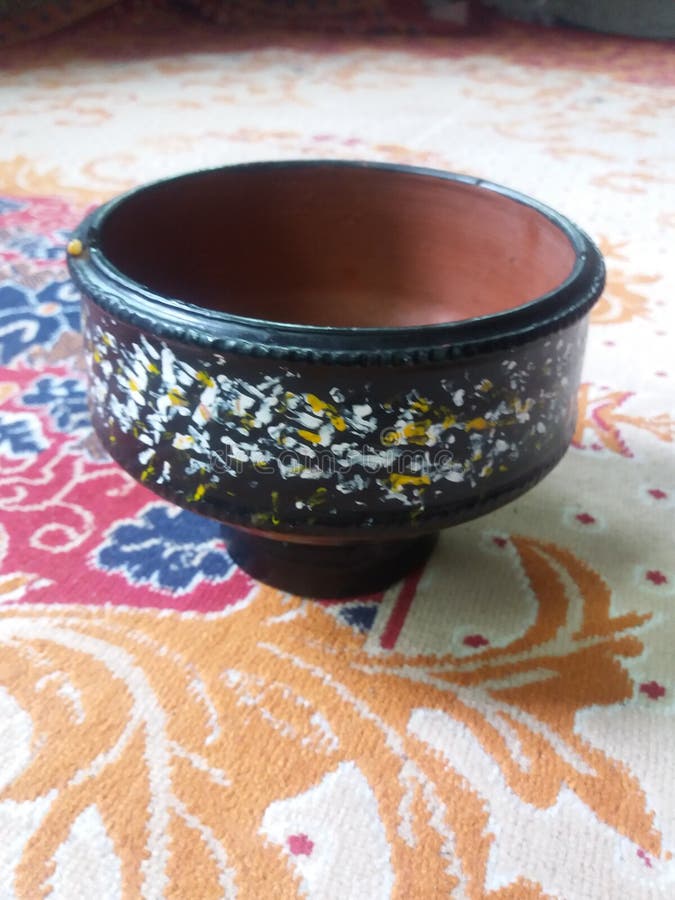 Ancient tea cup stock image. Image of kashmir, used, times - 98971165