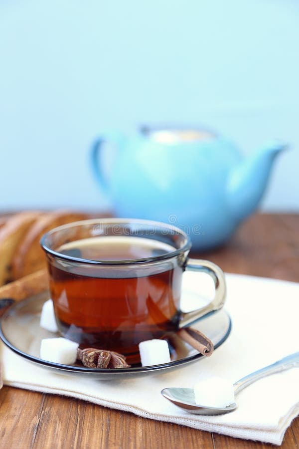 Tea in cup stock image. Image of fresh, healthy, glass - 40609527