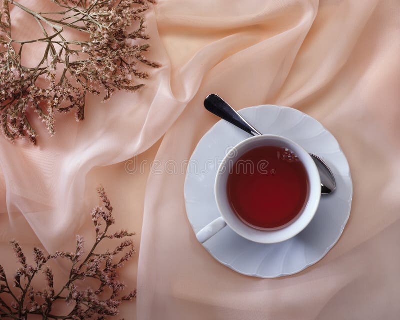 Tea Cup on Pink stock photo. Image of beverage, pink, saucer - 671818