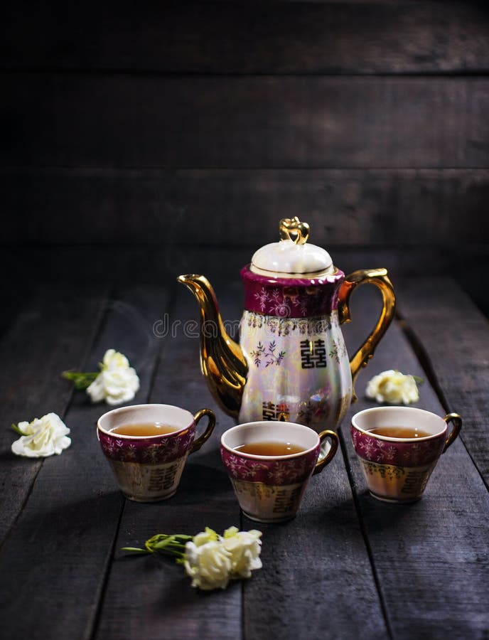 Tea cup set stock image. Image of drink, teacup, teaset - 77396865