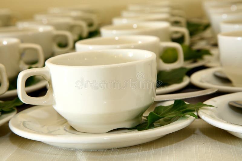 Tea Cups stock image. Image of spoon, woman, parallel - 1152617