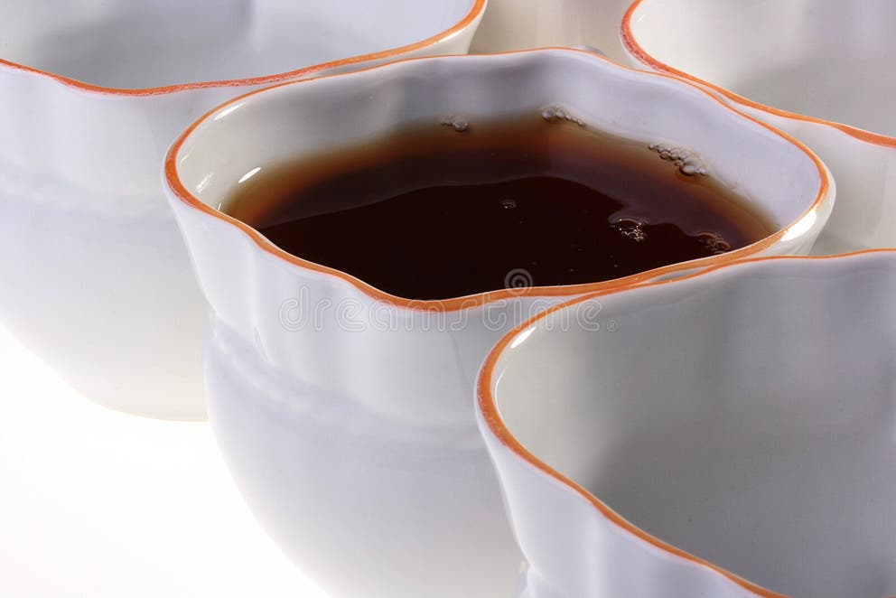 Tea cups stock image. Image of empty, ceramics, british - 12704697