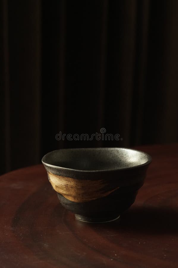 Tea Cups in Oriental Style with Minimal Composition Stock Photo - Image ...