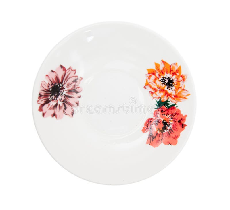 Tea cups plate stock photo. Image of round, good, home - 55306356