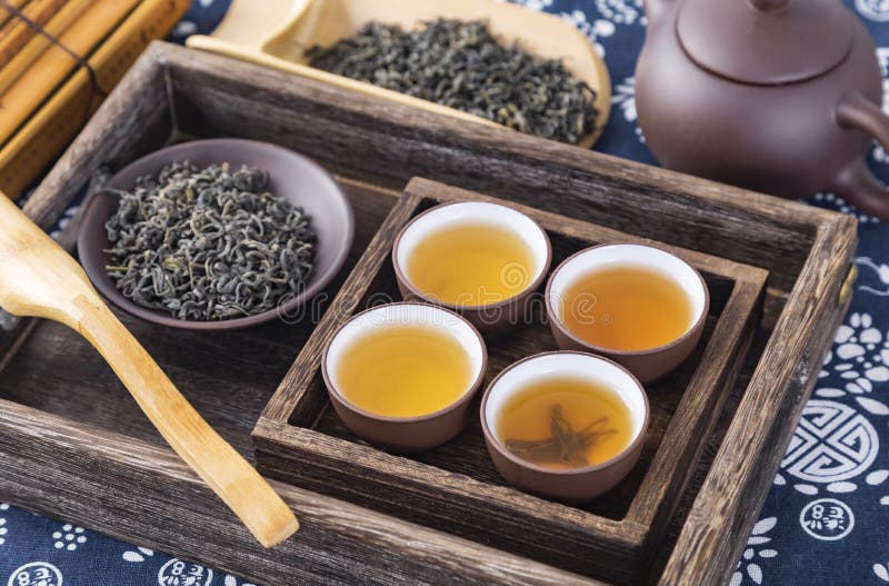 Tea cups and tea sets stock photo. Image of food, plant - 248240012