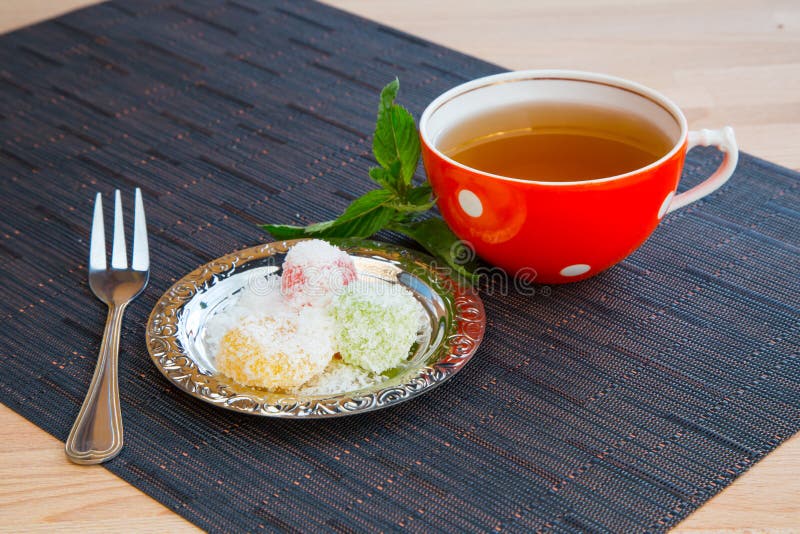 Tea and dessert stock image. Image of bachground, good - 42439437