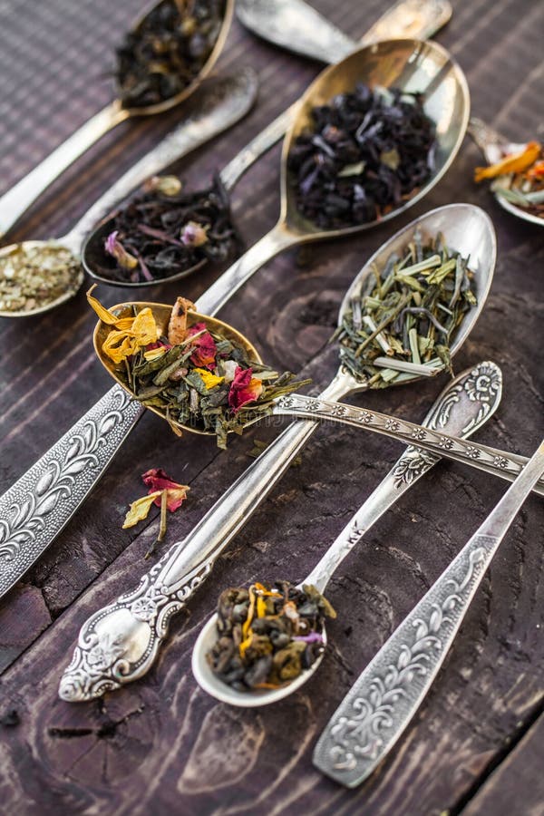 Tea with Different Additives Stock Image - Image of drink, chamomile ...