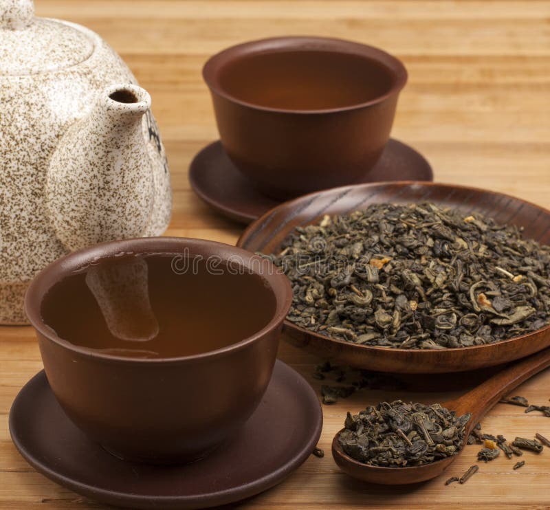 Tea drink. stock image. Image of kettle, drink, tableware - 30668663