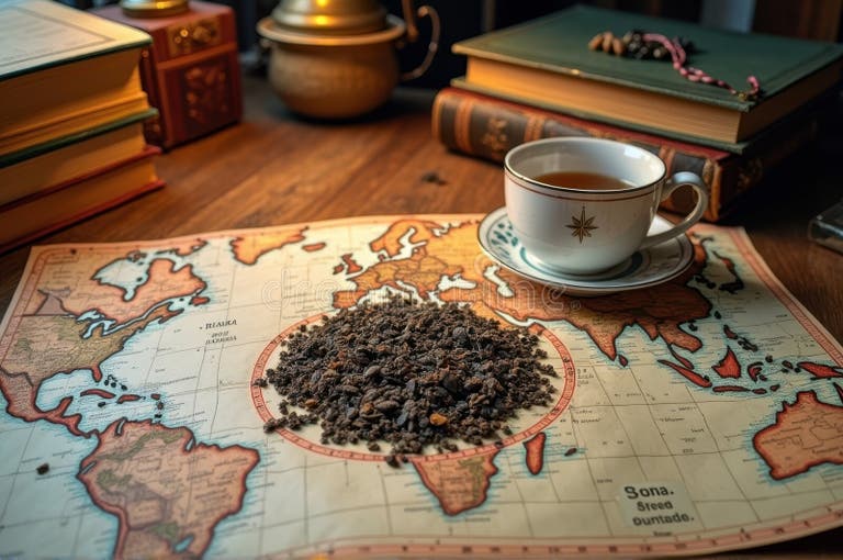 Tea Exploration: a Journey Across the World with Books and Maps in a ...