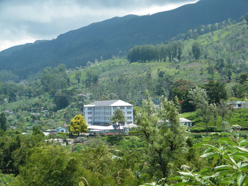 A Tea Factory in "Bogawanthalawa" in Sri Lanka Stock Image - Image of ...