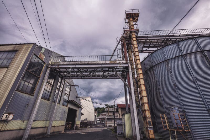 A Tea Factory in My Hometown Stock Photo - Image of agriculture, crop ...